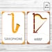 Musical Instruments Flash Cards: Montessori Educational Printables (PDF ...