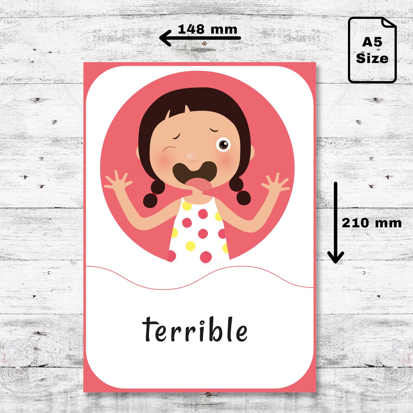 12 PDF Digital Printable Emotion Cards, Feelings & Emotion Cards ...