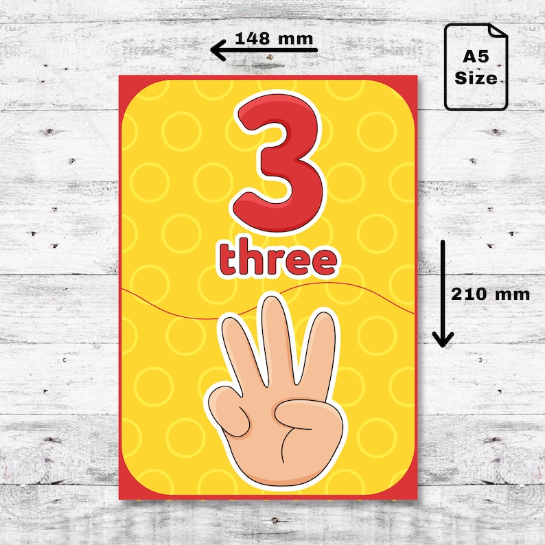 Printable Flashcard - Printable Learning Numbers, 10 Printable Numbers ...