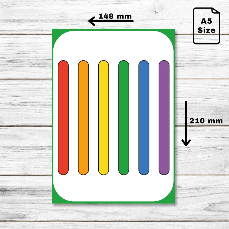 Popsicle Sticks Shapes Activity 12 Pages Game for Toddlers Montessori ...