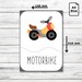 Transportation Cards - Preschool Printable Flash Cards - Transportation ...