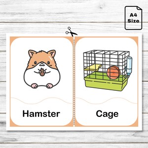 Printable Animals and Their Homes Matching Cards - Printable Animals ...