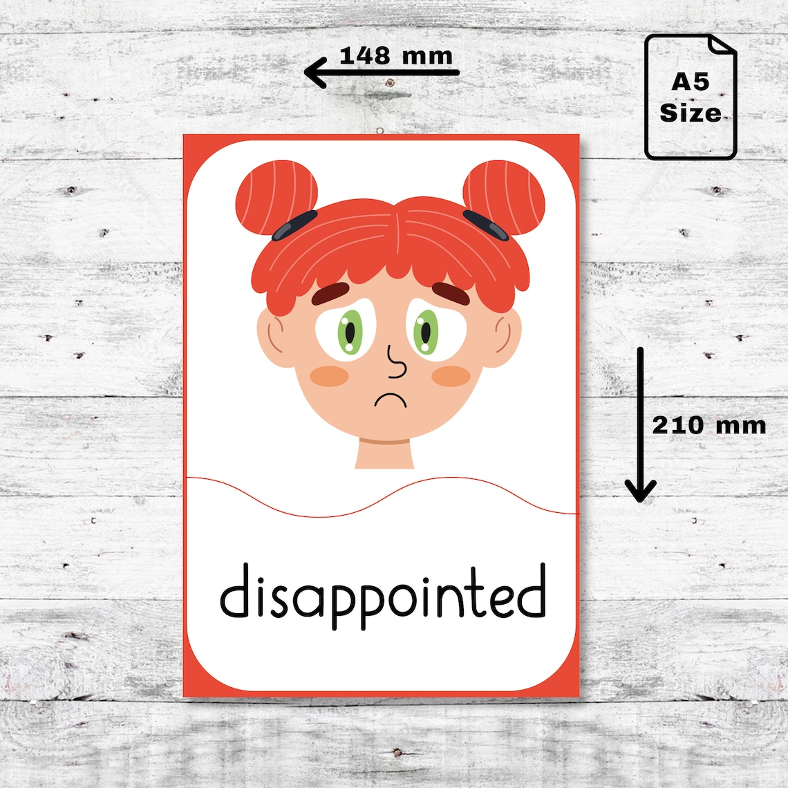 Emotion Flash Cards: Printable Feelings Cards for Kids (PDF Download ...