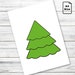 Christmas Tree Printable Craft Kit - Christmas Ornament Kids - Kids ...