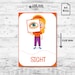 5 Senses Montessori Flash Cards: Educational Printable (PDF) - Etsy