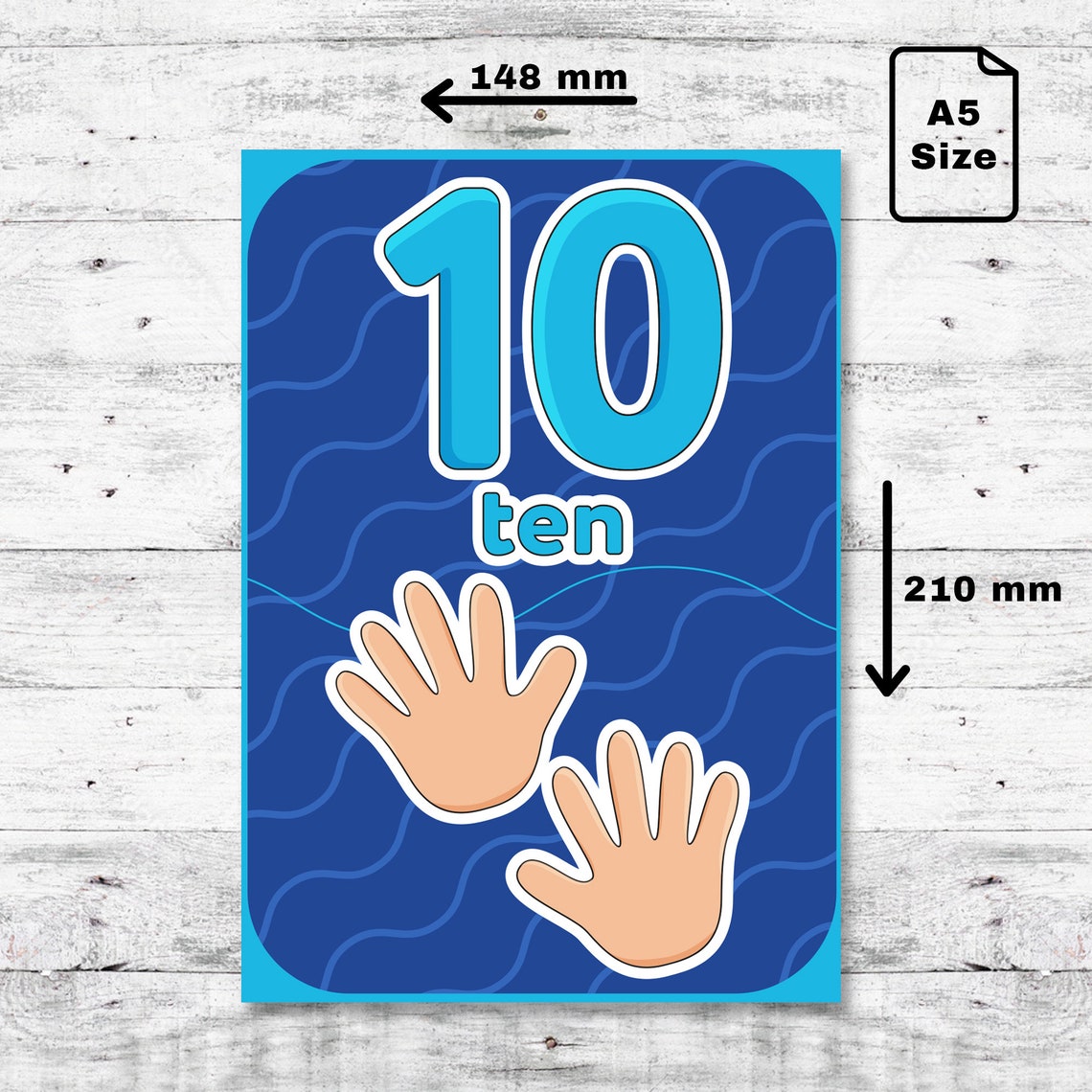 Printable Flashcard Printable Learning Numbers, 10 Printable Numbers ...