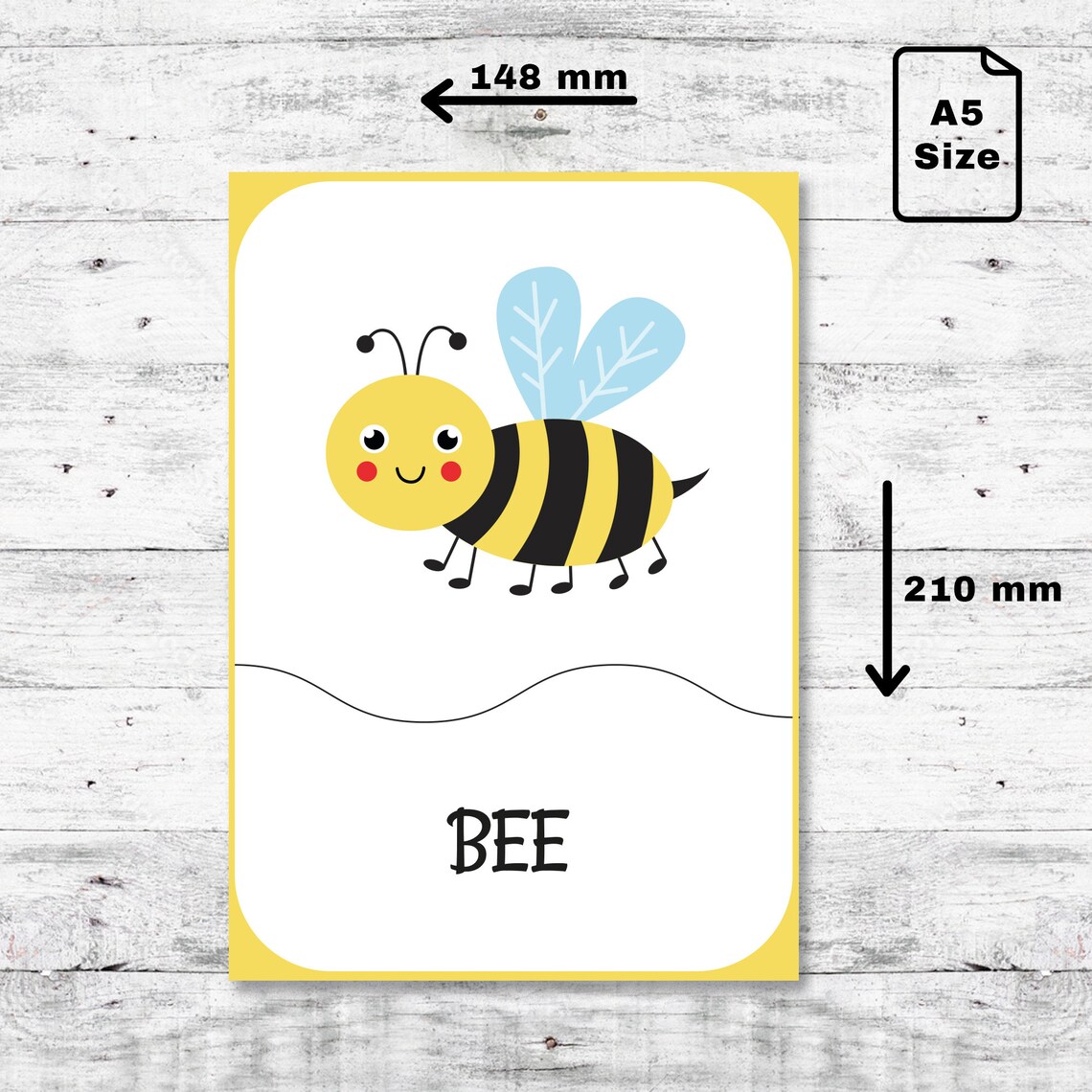 Printable Insects Flashcards, Preschool Toddler Flash Cards, Montessori ...