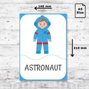 Occupation Flash Cards: Kindergarten Printable (PDF) - Etsy