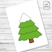 Christmas Tree Printable Craft Kit - Christmas Ornament Kids - Kids ...