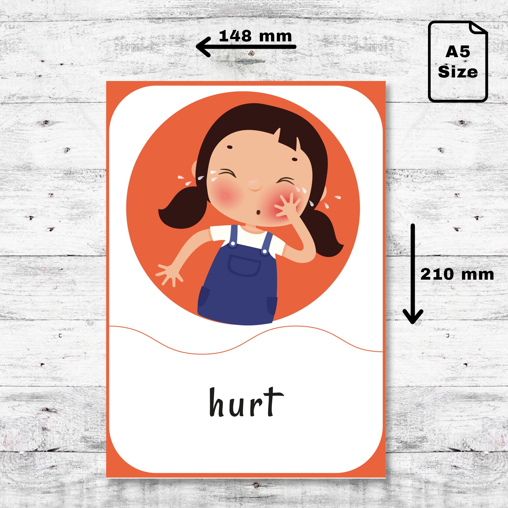 Printable Emotion Flashcard Sheets - Feelings Flash Card - Feelings ...