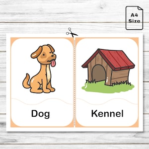 PDF Animals and Their Homes Matching Cards - Printable Animals ...