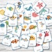 25 Sea Animal Flashcards Printable - Under the Sea Flash Cards - Ocean ...