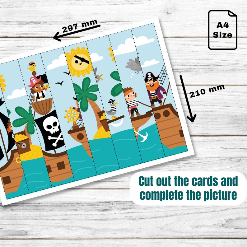 Digital Printable Educational Number Puzzle Game Matching - Etsy