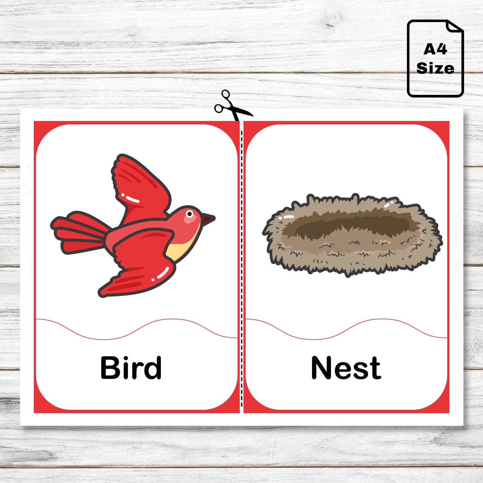 PDF Animals and Their Homes Matching Cards - Printable Animals ...