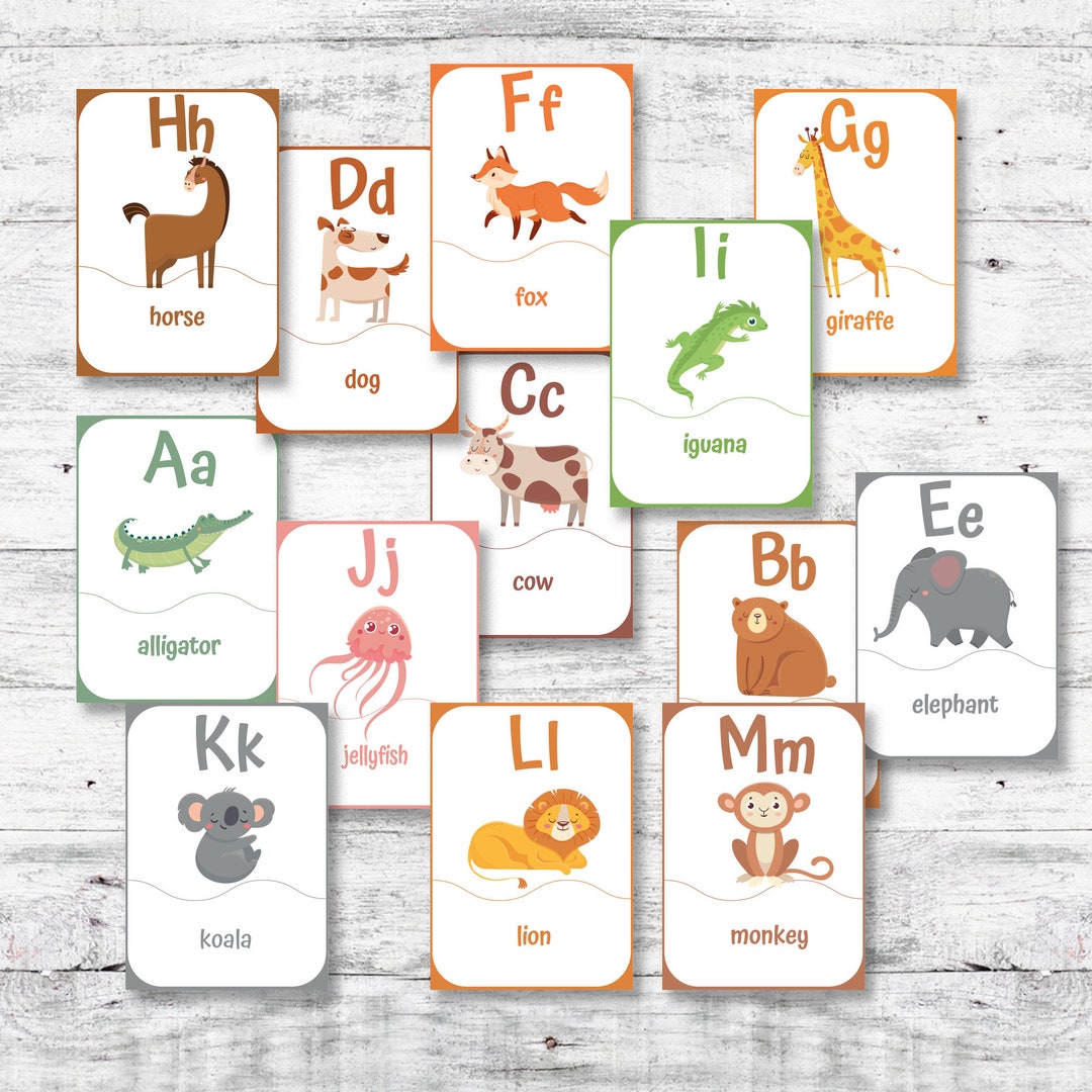 PDF Alphabet Printable Flashcard Alphabet Printable ABC Flashcard ...