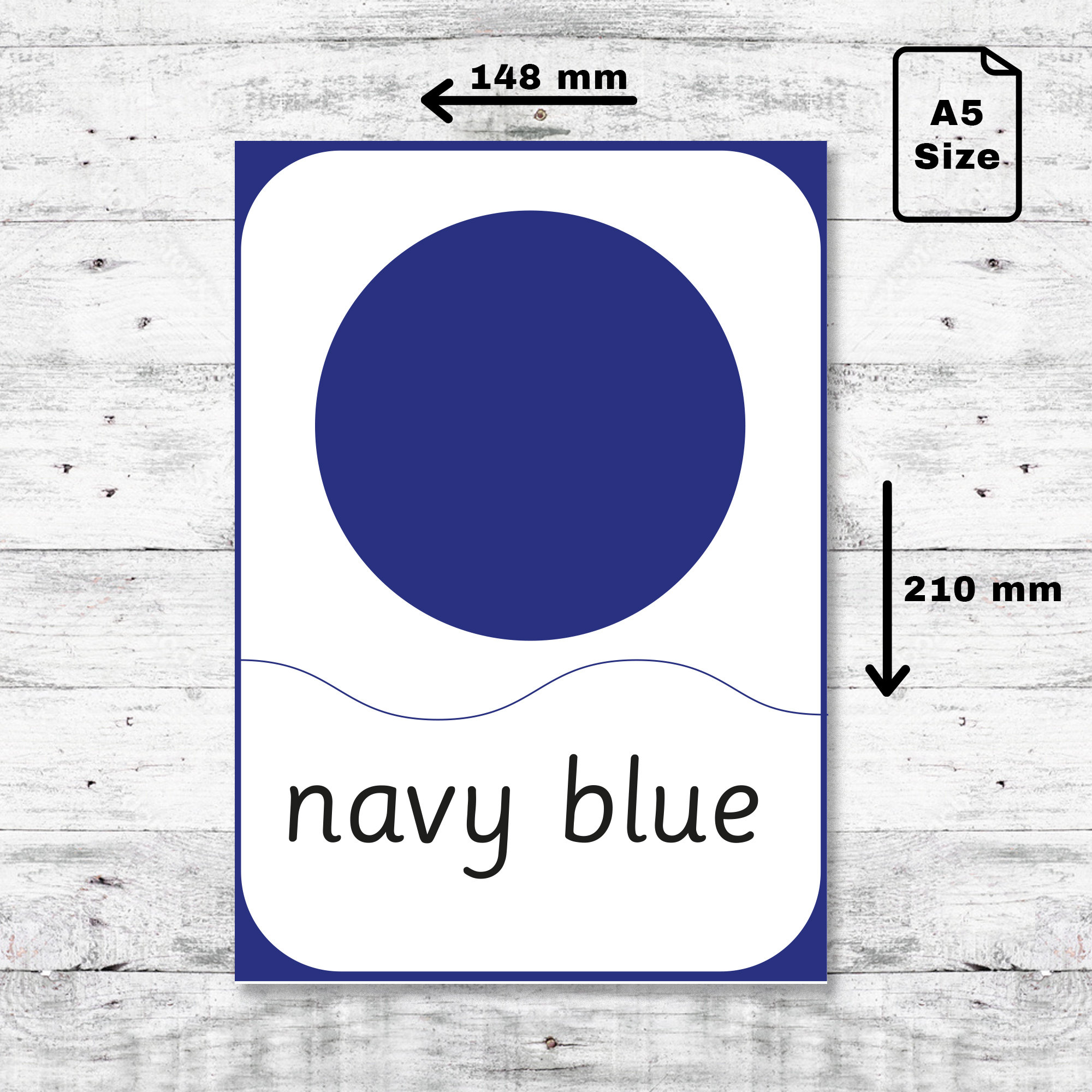 Printable Color Preschool Card, Color Flashcards for Kid, Homeschool ...