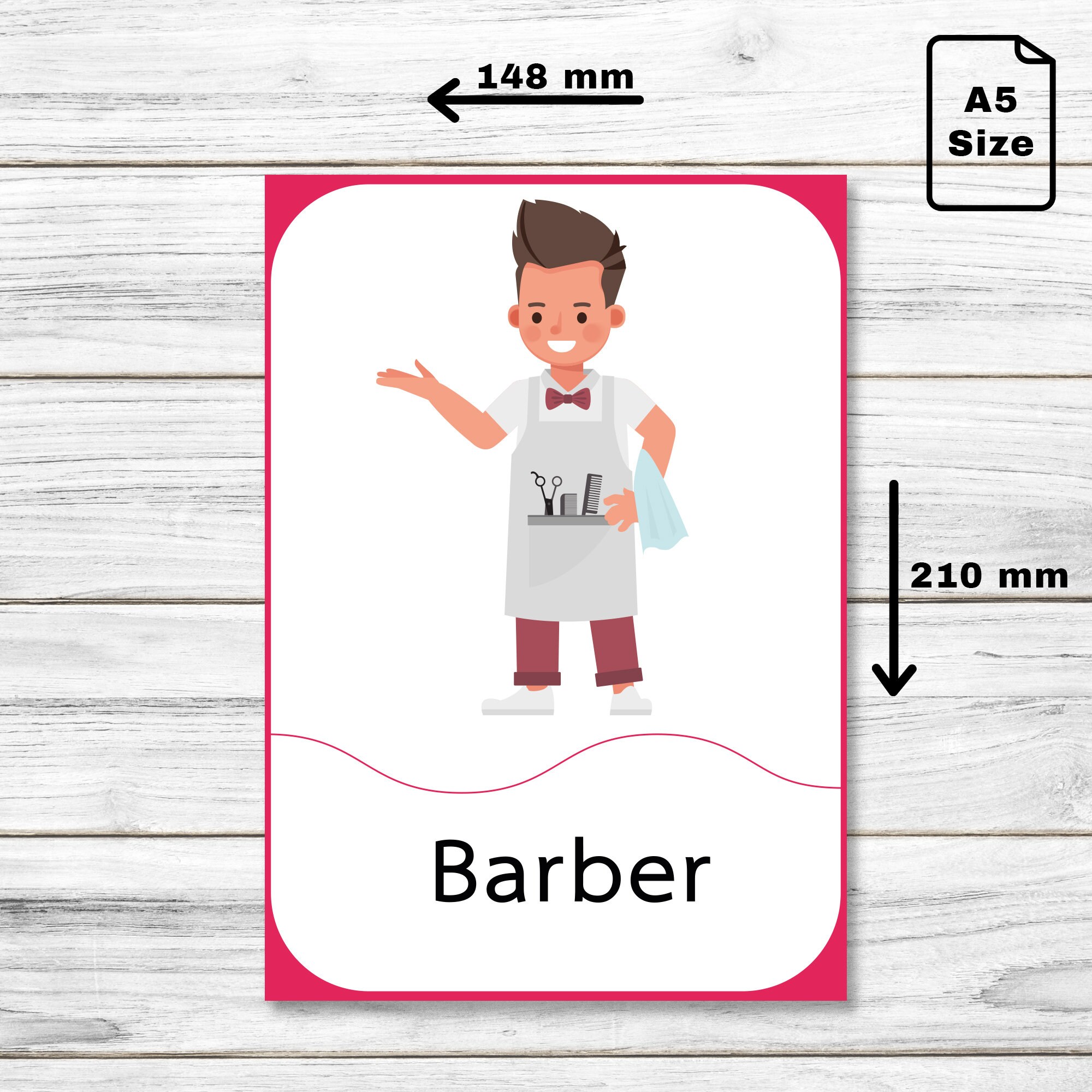 Community Helpers Flashcards: Occupations Printable Cards (PDF) - Etsy