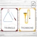Musical Instruments Flash Cards: Montessori Educational Printables (PDF ...
