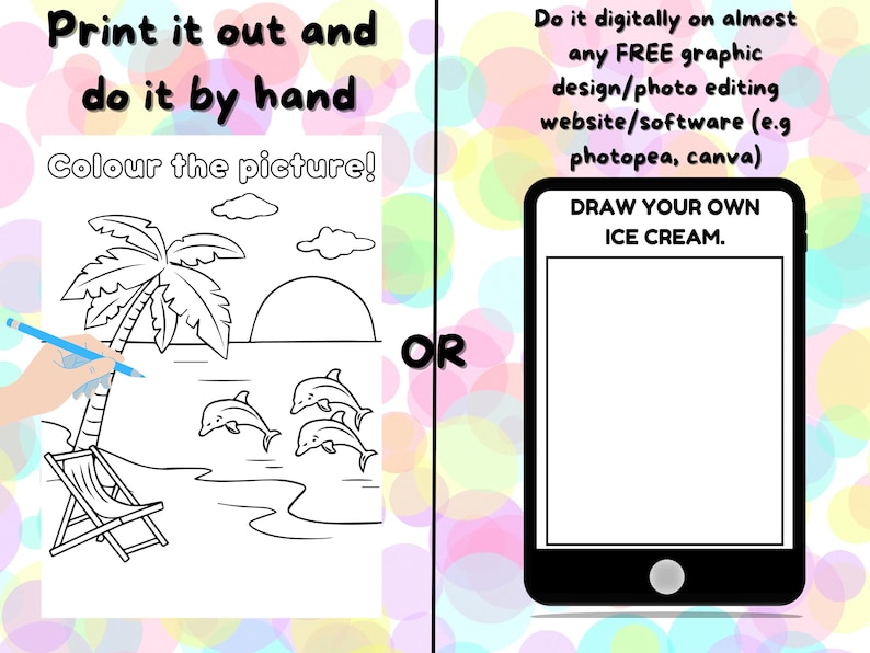 Summer Fun! Printable Summer-themed Kids' Activity Pack (9 Pages ...