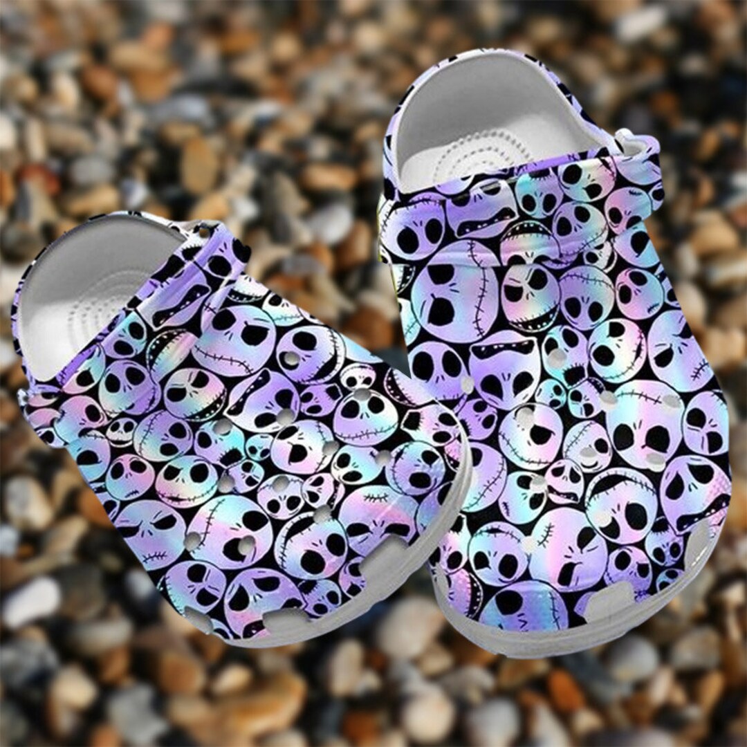 Jack Skellington Clogs Nightmare Shoes Galaxy Skellington - Etsy