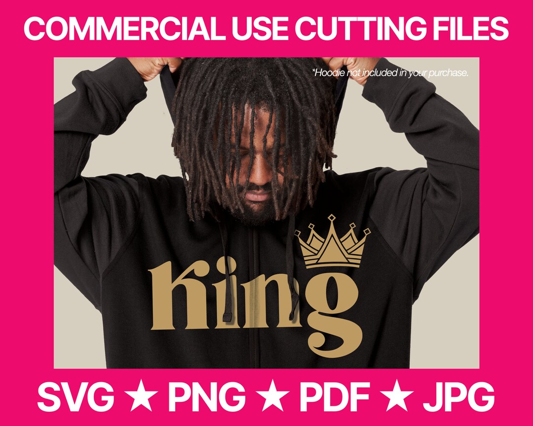 King Crown SVG Black Man Crown Svg Afro Svg Dope Svg - Etsy