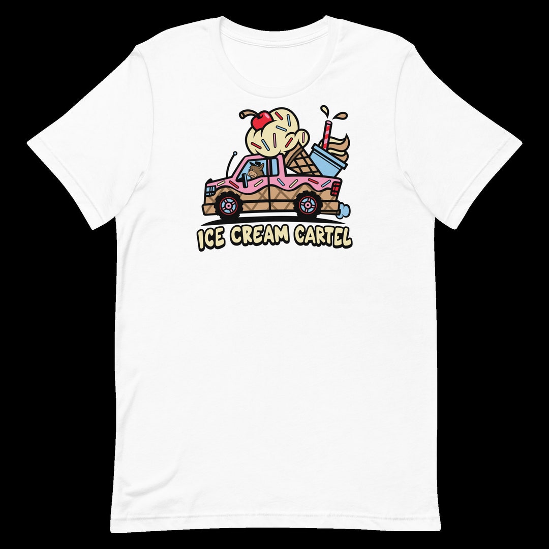 Ice Cream Shirt, Cartel Ice Cream T-shirt, Ice Cream Lovers T-shirt ...