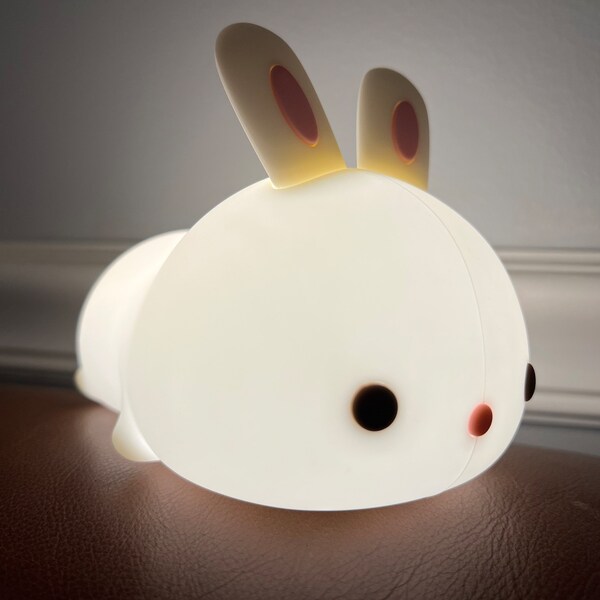 Rabbit Lamp - Etsy