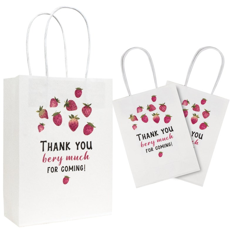 Small Thank You Bags With Handles for Gifts Bulk (S Size, 100PCS) 6.3 ...