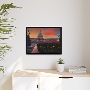 US Capitol Building Sunset Print: Washington DC Landmark - Etsy