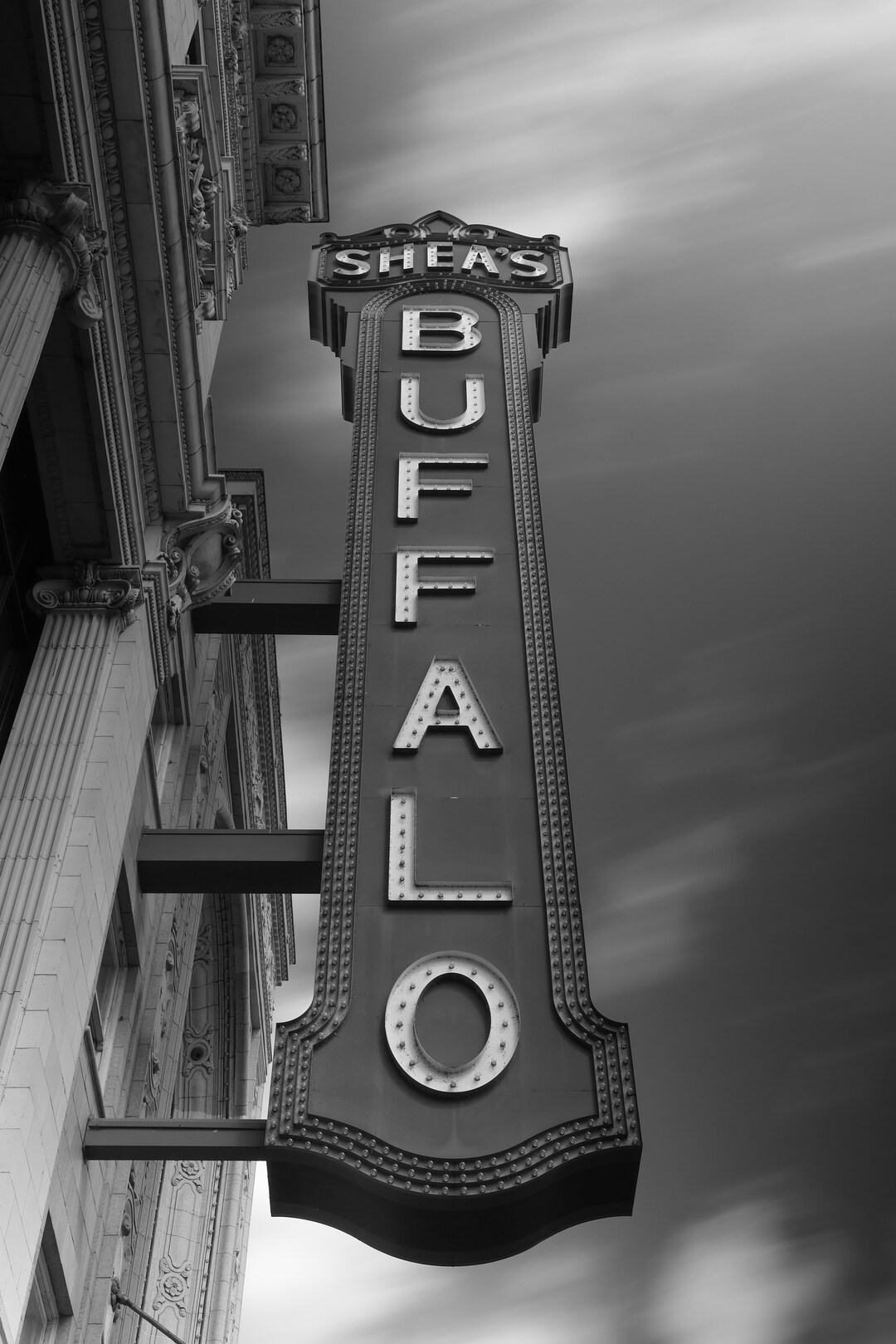 Shea's Buffalo Theatre Sign Photo: Buffalo NY Landmark Art Print - Etsy