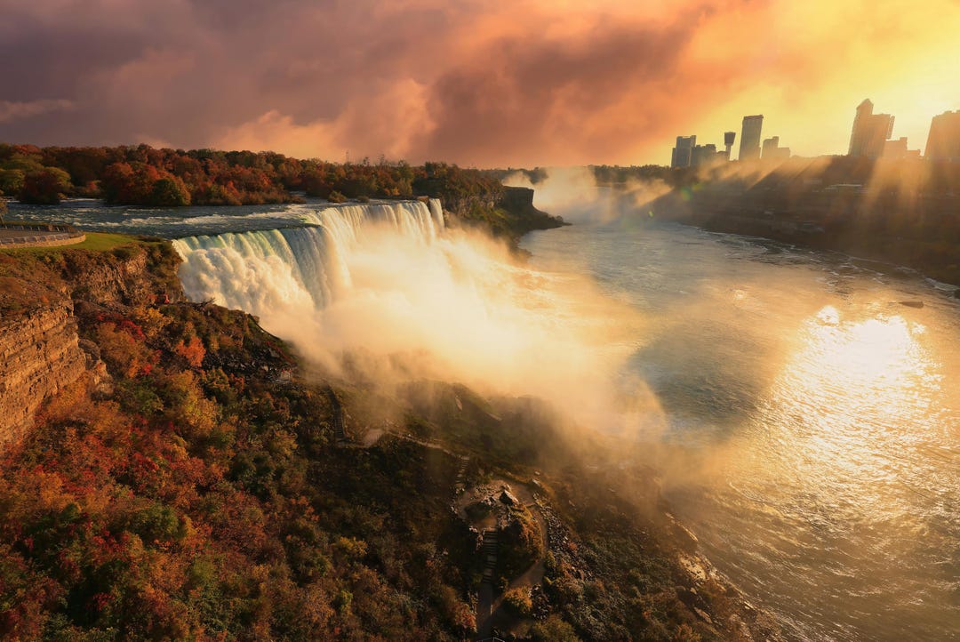 Niagara Falls | Niagara Falls State Park - Fall Foliage | Canadian ...