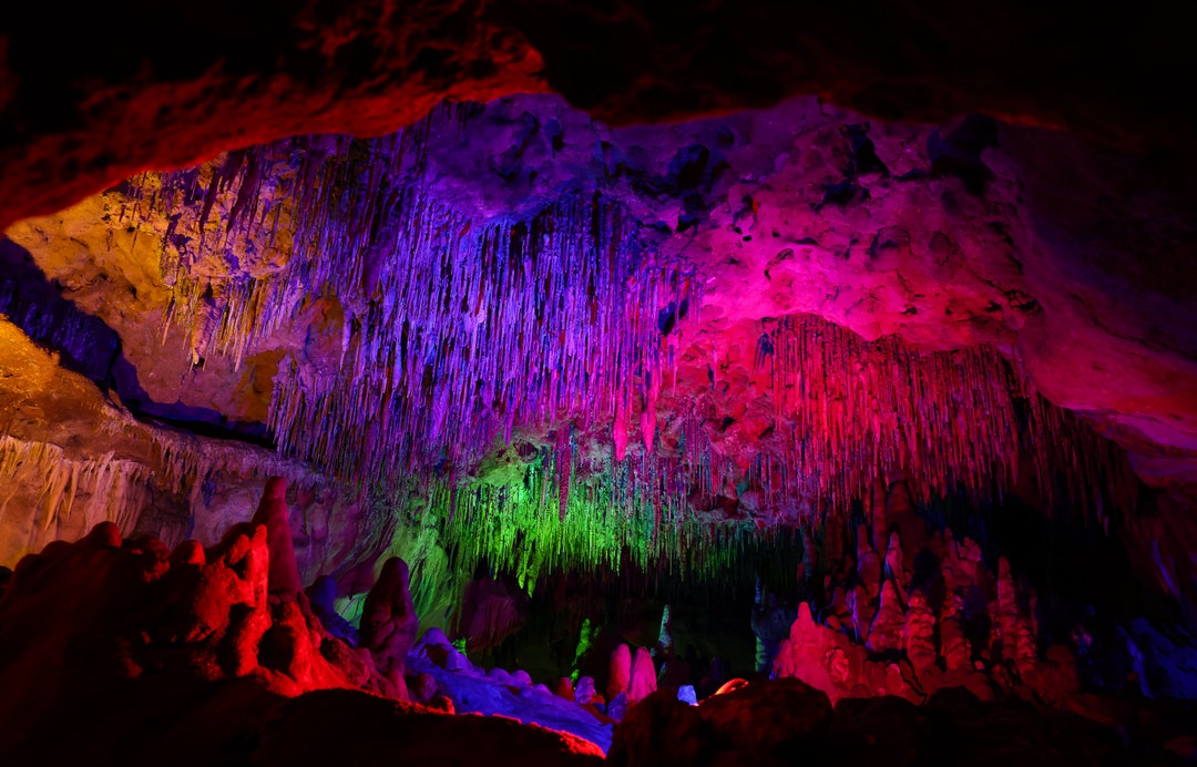 Caverns Photography Print - Underground Wonder Wall Art - Subterranean ...