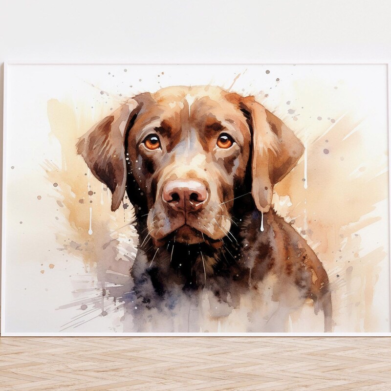 Labrador Painting - Etsy