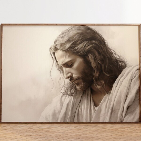 Jesus Christ Art Easter Spring LDS Art Church Art LDS - Etsy