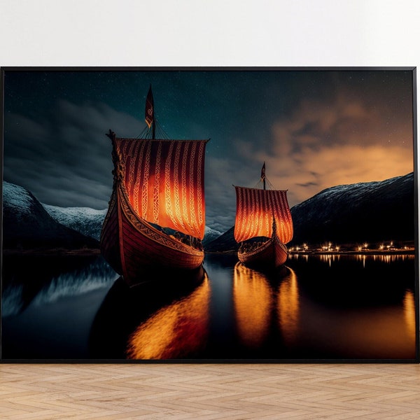 Viking Ship - Etsy