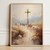 The Holy Cross, Jesus Christ Print, Abstract Christian Art, Bible Wall ...