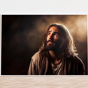 Jesus Picture Jesus Painting Laughing Christ Christ's Embrace Jesus Art ...