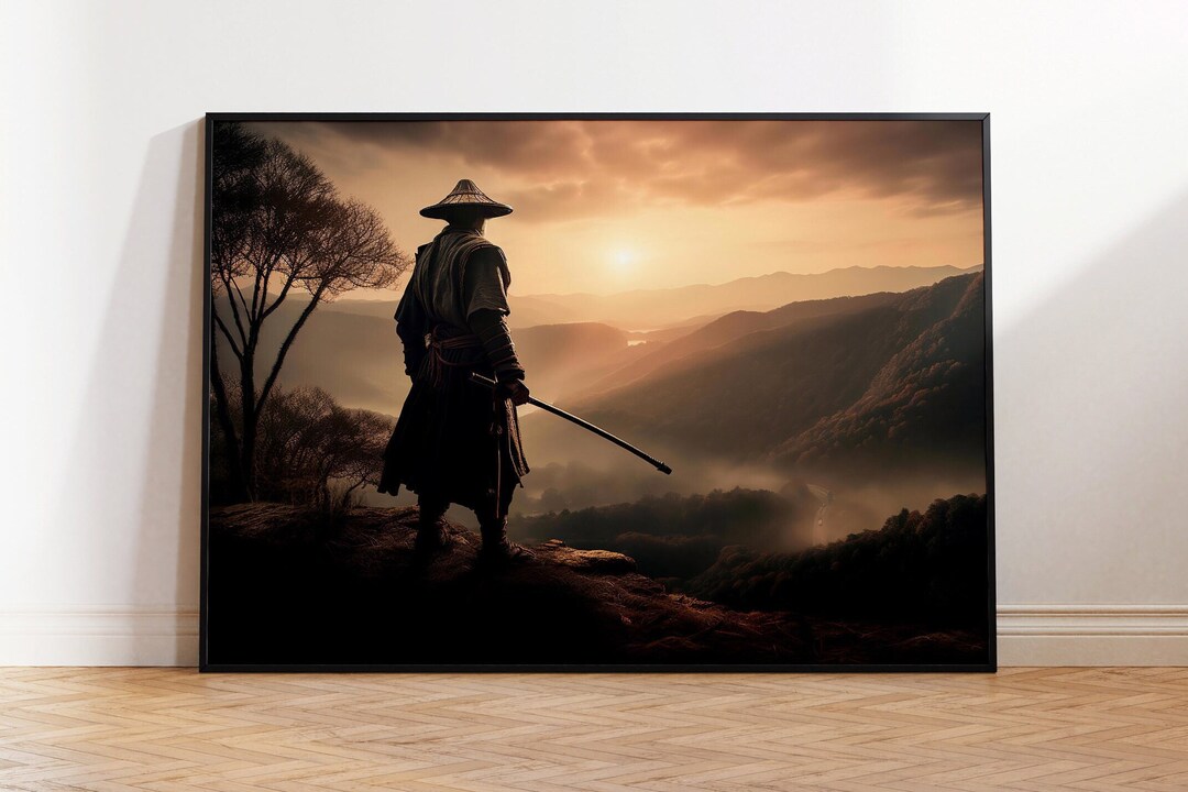 Samurai Poster, Samurai Art, Samurai Sword, Bushido, Miyamoto Musashi ...