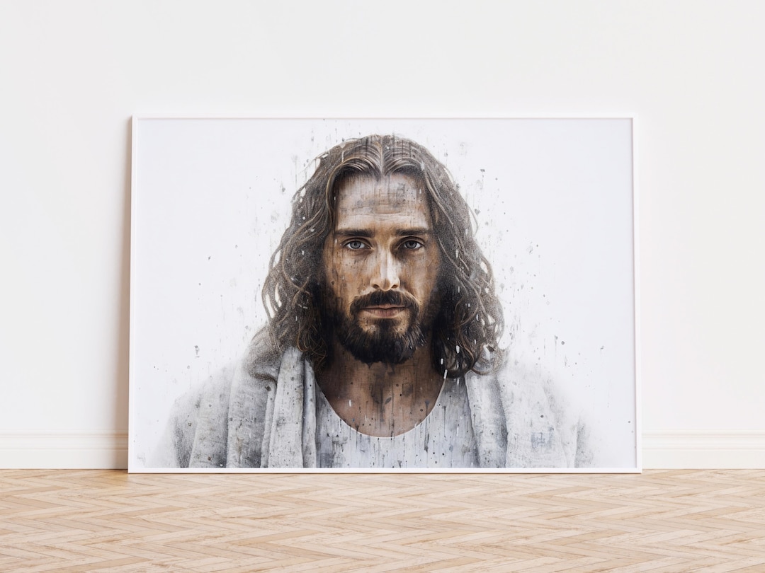 The Chosen Jesus Wall Art Jesus Art Jesus Portrait Jesus Painting ...