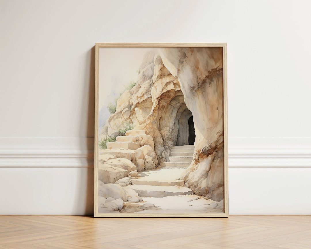 The Tomb is Empty, He is Risen, Jesus Christ, Christian Art Printable ...