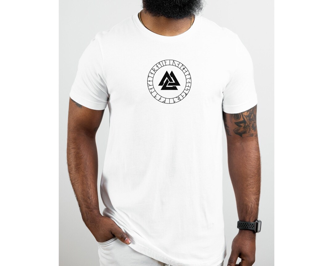 Valknut Vikings Shirt, Norse Mythology Gifts, Pagan Viking Gifts for ...