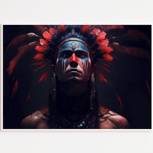 Mohawk Native American, Cherokee Indian, Mohawk Indian, Comanche Art ...