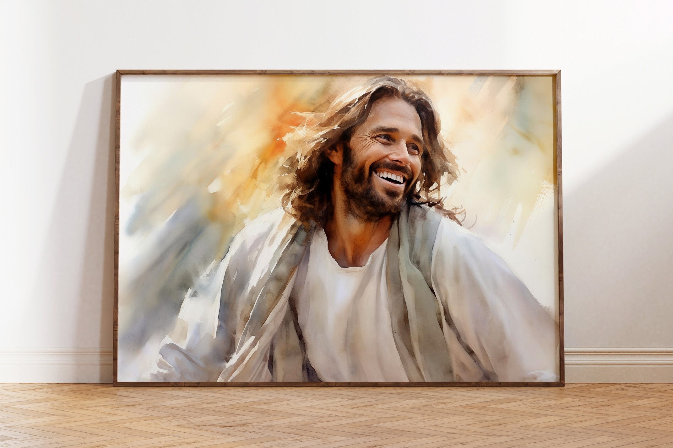 Laughing Christ, Christ's Embrace, Jesus Picture Jesus Painting Jesus Art, Christ's Smile, Jesus ...
