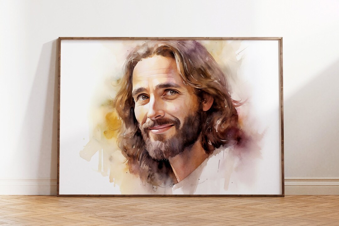 Laughing Christ Christ's Embrace Jesus Picture Jesus Painting Jesus Art ...