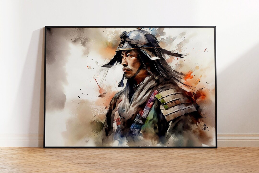 Samurai Poster, Samurai Art, Samurai Sword, Bushido, Miyamoto Musashi ...