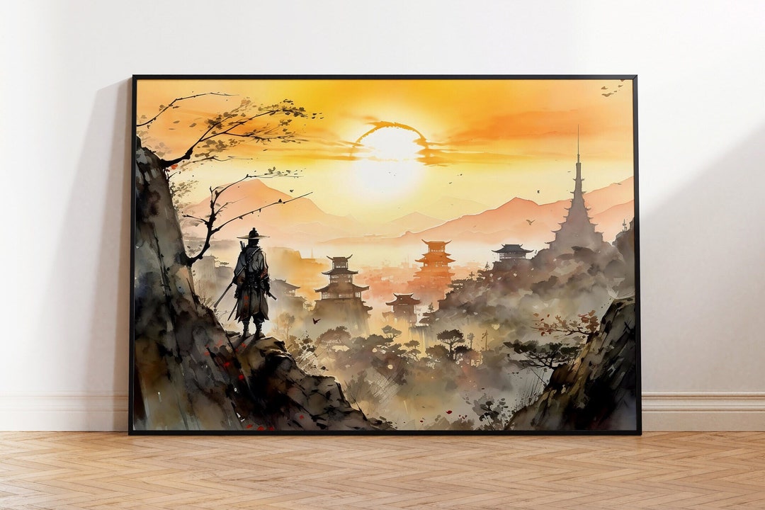 Samurai Poster, Samurai Art, Samurai Sword, Bushido, Miyamoto Musashi ...