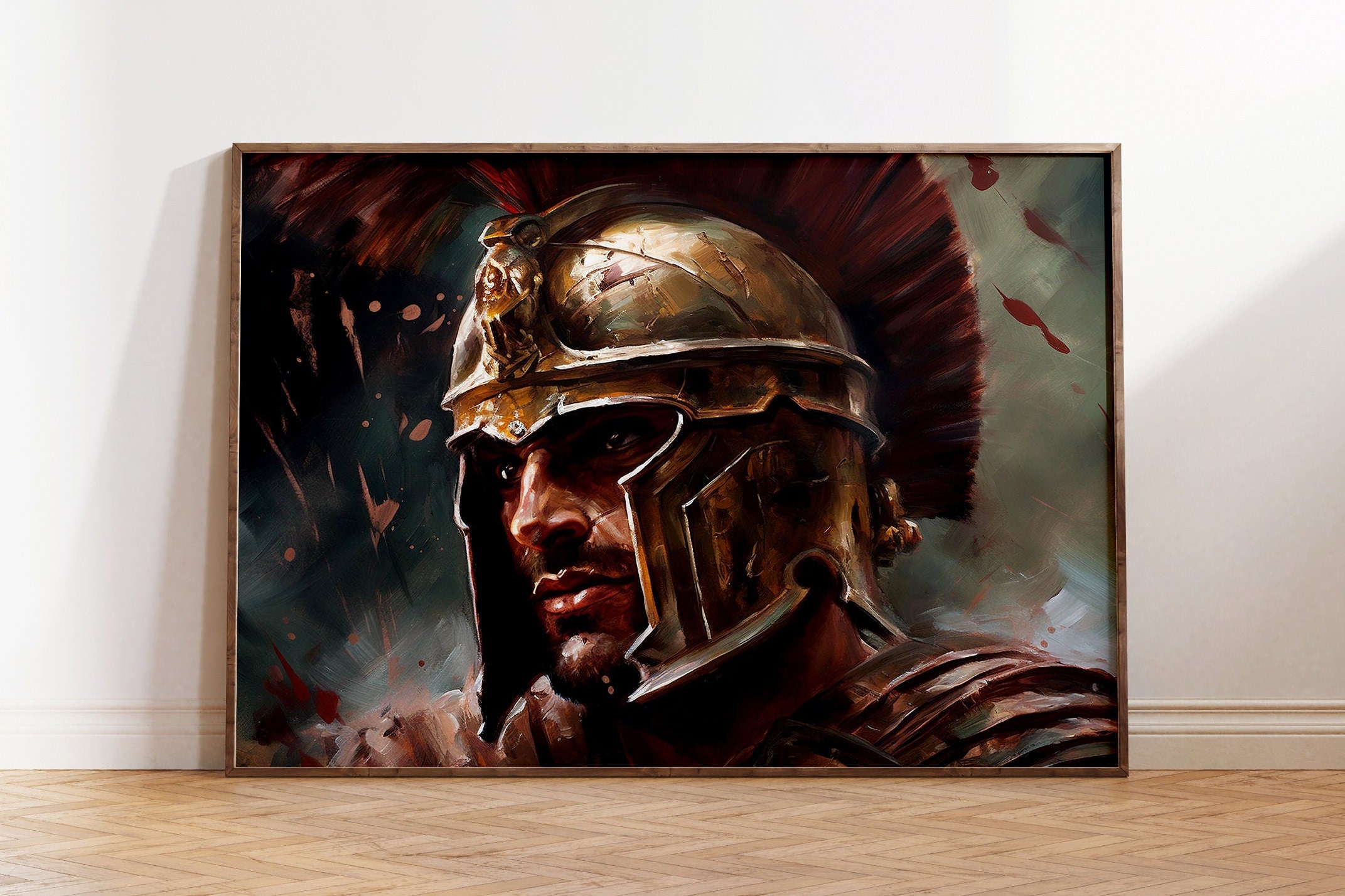 Roman Soldier Painting