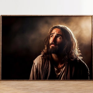 Jesus Picture Jesus Painting Laughing Christ Christ's Embrace Jesus Art ...