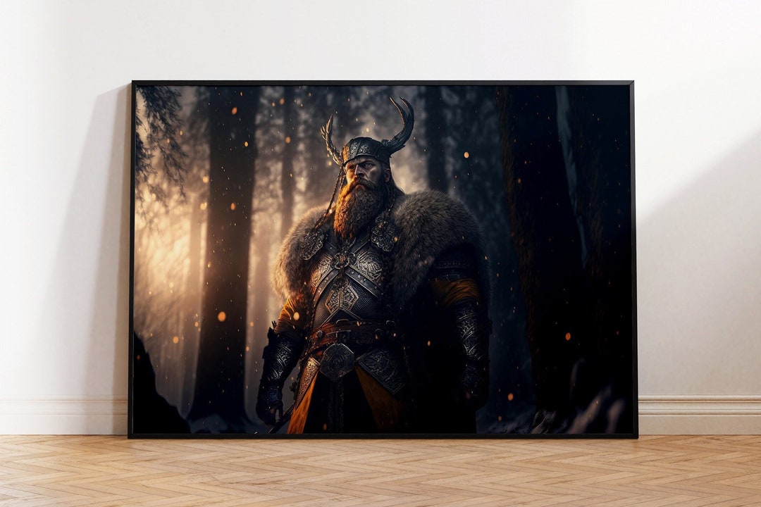 Norse Print, Norse Poster, Viking Print, Viking Poster, Norse Art Print ...