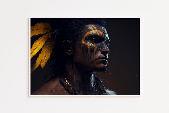 Mohawk Indian Warrior